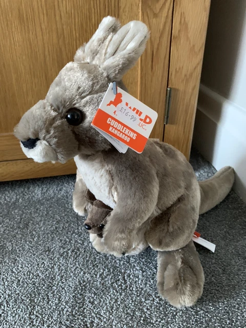 WILD REPUBLIC KANGAROO With Joey Baby Soft Toy Plush BNWT £6.00 - PicClick UK