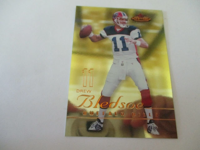 2003 FLEER MYSTIQUE Gold Foil Drew Bledsoe Card #11 Serial #67/150 EUR ...