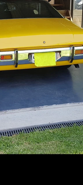 HOLDEN HQ HJ Hx Hz Rear Bumper Bar Over Riders Genuine Monaro Kingswood ...