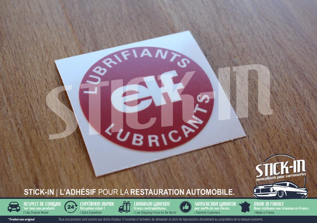 RENAULT 5 GT Turbo ELF Lubricants Oil Cap Stickers R5 Alpine £4.57 ...