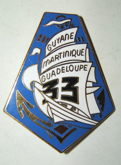 INSIGNE 33° REGIMENT D'INFANTERIE DE MARINE - ( Andor ) EUR 6,00 - PicClick FR