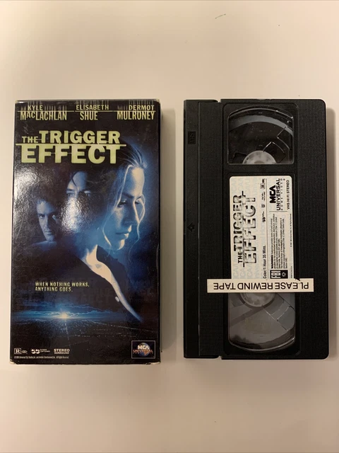 THE TRIGGER EFFECT VHS Kyle MacLachlan Elisabeth Shue EUR 10,68 ...