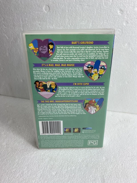 THE SIMPSONS LOVE Springfield Style VHS PAL $28.00 - PicClick AU
