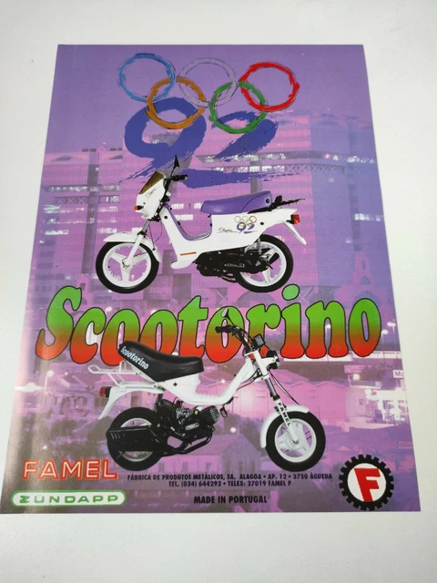 PROSPECTUS CATALOGUE BROCHURE Moto Famel Zundapp Gamme 1992 EUR 12,00 ...