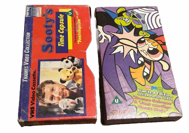 THE POWERPUFF GIRLS, Sooty: Sooty’s Time Capsule (2 Rare VHS Video ...