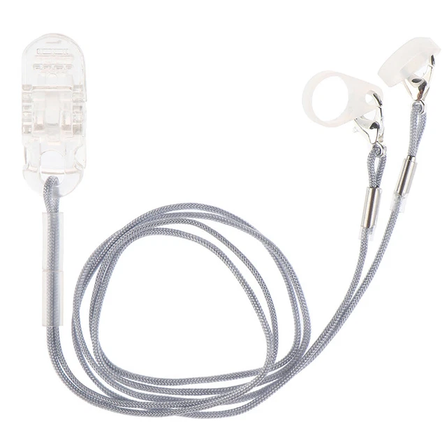 ADULT HEARING AID Clip Safety Retainer Retention Cord Holder 2 BTE ...