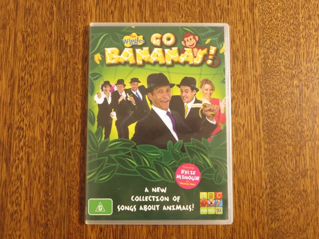 THE WIGGLES GO Bananas! Kylie Minogue Animal Songs DVD 105 mins 2009 ...