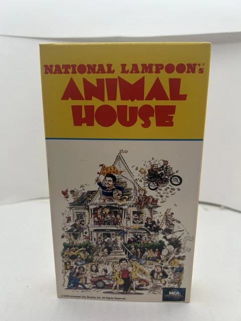 NATIONAL LAMPOON'S ANIMAL House VHS MCA 1990 JOHN BELUSHI 66000 £8.34 ...