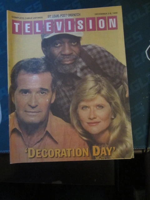 TELEVISION MAGAZINE REGIONAL TV Guide December 1990 Decoration Day ...