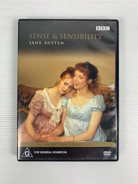 SENSE & SENSIBILITY Jane Austen BBC DVD R4 Near Mint Discs Free Tracked ...