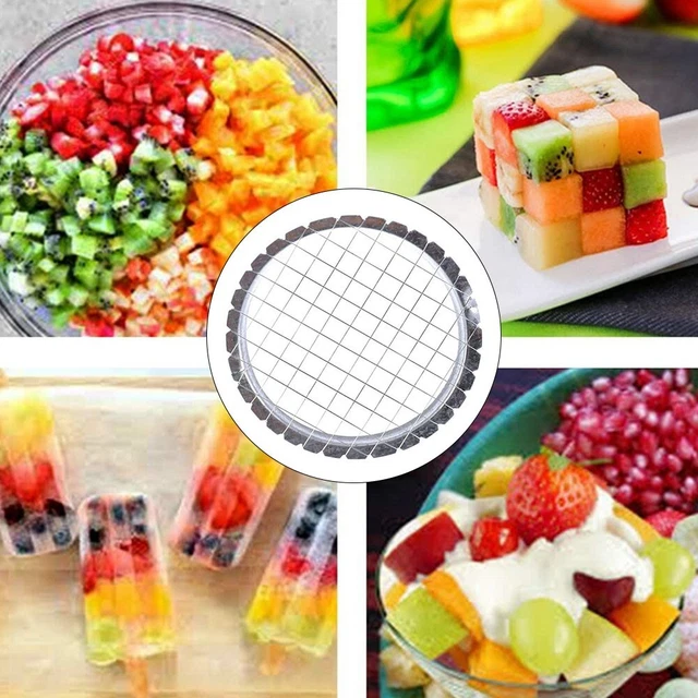QUICK AND EASY Egg Cube Slicer Perfect for Salads Sandwiches and ...