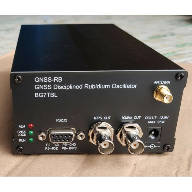 OROLOGIO ATOMICO GNSS-RB GPS GNSS disciplinato oscillatore rubidio ...