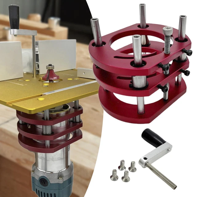 WOOD ROUTER PLUNGE Base for Woodworking Engraving DIY Tools Trimming ...
