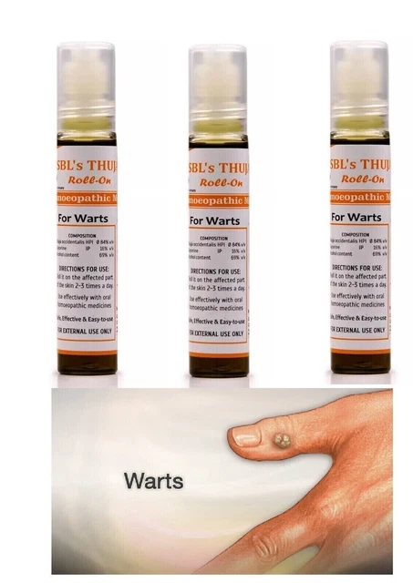 SBL THUJA ROLL-ON For Warts Fungal Overgrowth Dry Skin & Eruptions ...