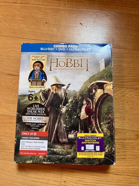 LEGO THE HOBBIT Bilbo Baggins Lor057 DVD Blue Ray Sigillato Raro ...