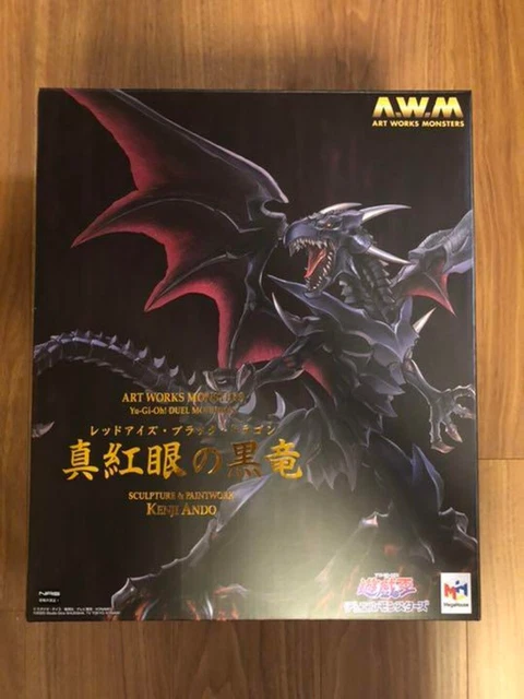 ŒUVRES D'ART MONSTRES Yu-Gi-Oh ! Figurine dragon noir Duel Monsters ...
