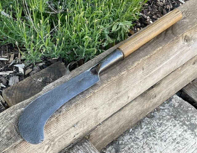 VINTAGE PARKES SOCKETED Billhook Axe Slasher Hedge Laying Edge Garden ...