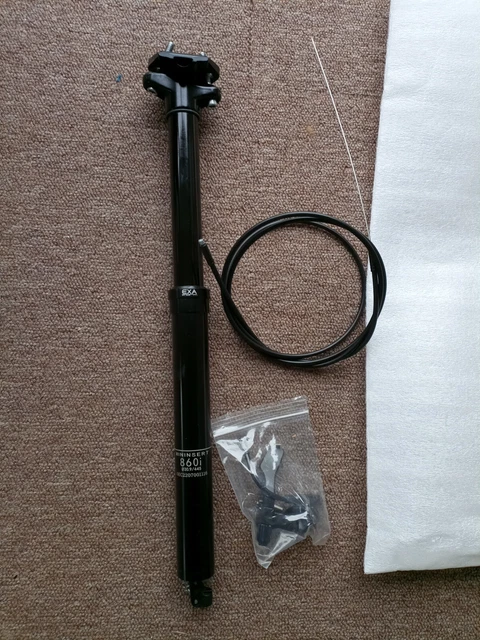 KS EXA FORM 860i 150mm drop Dropper Seatpost 30.9 with Suspension ...
