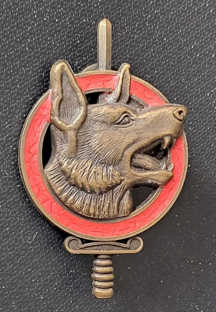 INSIGNE MILITAIRE BREVET cynophile échelon bronze EUR 7,80 - PicClick FR