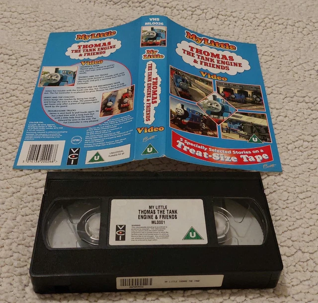 MY LITTLE THOMAS The Tank Engine and Friends Treat Size Video VHS 1996 ...