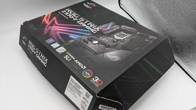 ASUS Z370-F STRIX Gaming Motherboard, For Repair Bent CPU socket pins £ ...