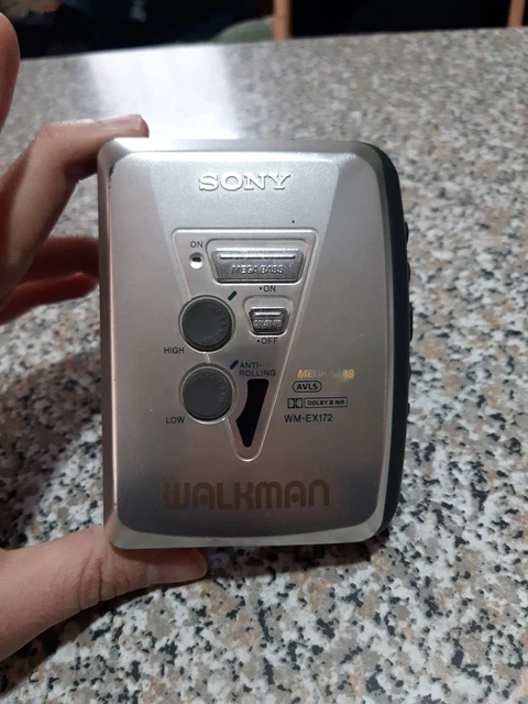 VINTAGE SONY WALKMAN WM-EX172 Stereo Player Cassette Replace Strap £11. ...