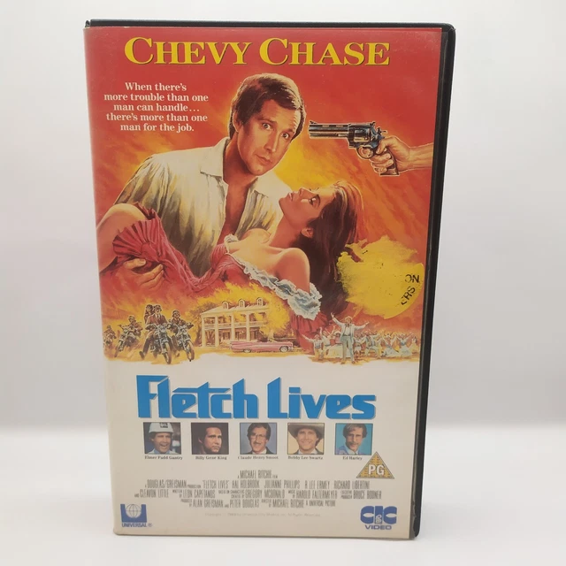 FLETCH LIVES BIG Box Ex Rental VHS Tape Chevy Chase £14.95 - PicClick UK