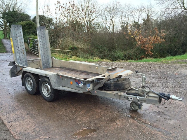 IFOR WILLIAMS GH94BT Twin Axle Plant Trailer (for up to 1.7 Ton ...
