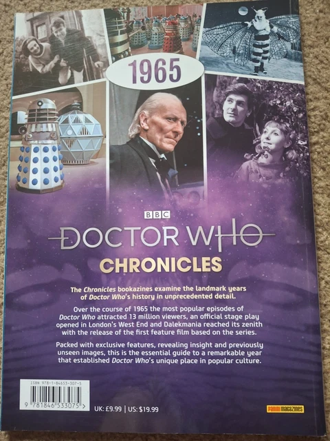 DOCTOR WHO CHRONICLES 1965 bookazine (William Hartnell) Doctor Who ...