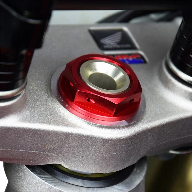 SCAR 4.26100N STEERING Stem Nut Red Honda Crf 450 Rl 2022 EUR 28,25 ...