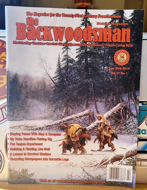 THE BACKWOODSMAN MAGAZINE Jan Feb 2016 Vol 37 No 1 Outdoors Hunting £3. ...