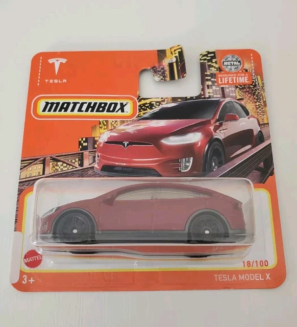 MATCHBOX TESLA MODEL X '23 Diecast Toy Model Car EV Vehicle USA 1:64 ...