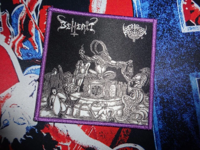 BEHERIT ARCHGOAT PATCH Black Metal Blasphemy Profanatica 6666 EUR 8,99 ...