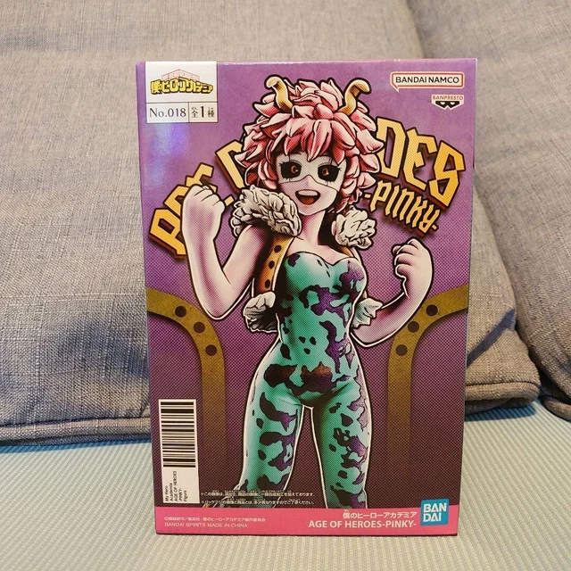 MY HERO ACADEMIA Mina Ashido Pinky Figure Age of Heroes £18.96 - PicClick UK