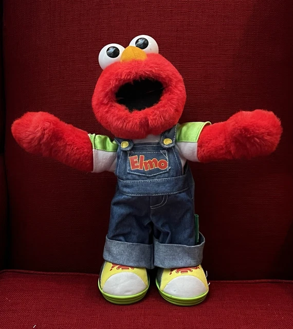 VINTAGE 1999 SESAME Street Lets Pretend Elmo Talking Plush Mattel ...