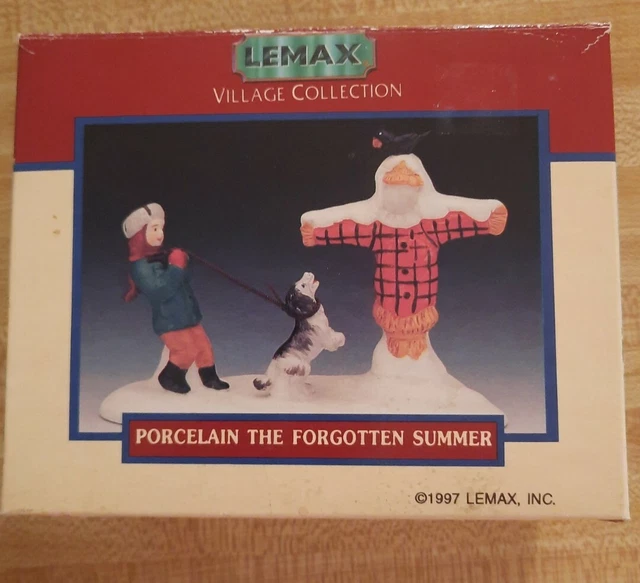 VINTAGE 1997 LEMAX Village Collection "The Forgotten Summer" Figure ...