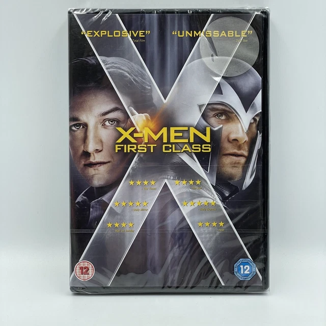 X-MEN FIRST CLASS [DVD] James Mcavoy, Michael Fassbender • UK R2 • New ...