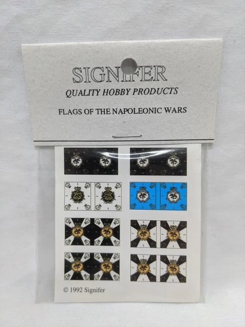 SIGNIFIER FLAGS OF The Napoleonic Wars Prussia Infantry IIX Miniature ...