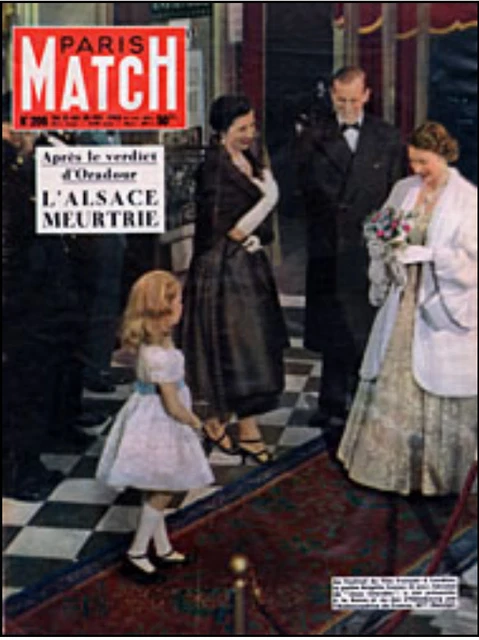 PARIS MATCH N° 206 - Verdict d'Oradour : l'Alsace meurtrie - 21 février ...