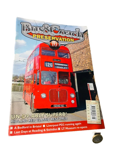 MAGAZINE BUS & Coach Preservation Bus Mag May 2008 ra £7.89 - PicClick UK