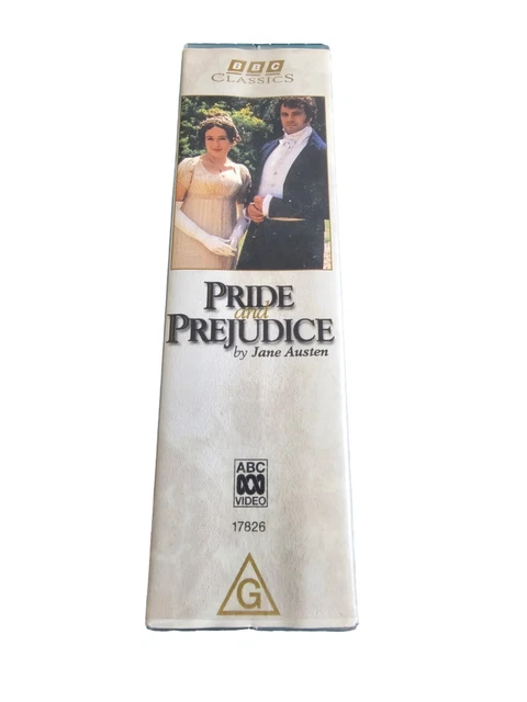 PRIDE AND PREJUDICE VHS Video BBC Double Pack Jane Austen Mini Series ...