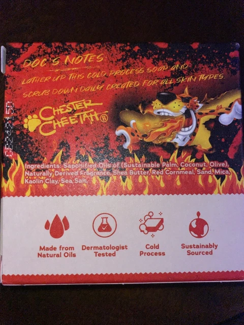 DR. SQUATCH LIMITED EDITION: Flamin’ Hot Bricc HEAVY GRIT £18.88 ...