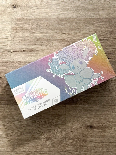 POKEMON TCG S&V Prismatic Evolutions Box Super Premium Collection ...