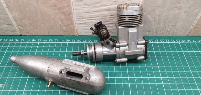 VINTAGE IRVINE RC Nitro Aeroplane Engine, Plane Engine, Aircraft Nitro ...