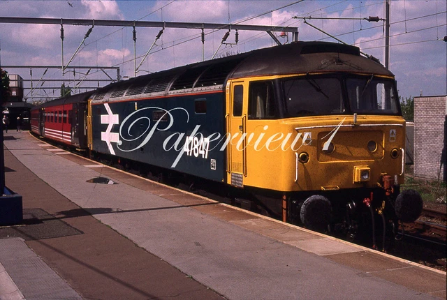 35MM UK RAILWAY Class 47 Train Colour Slide Diesel Electric ST28 £3.00 ...