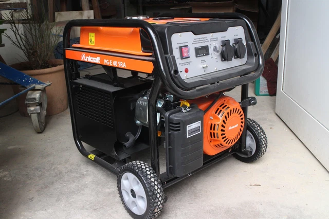 STROMERZEUGER NOTSTROMAGGREGAT BENZIN 3,3kW Unicraft PG-E 40 SRA ...