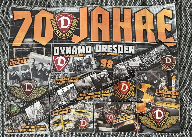 9 AUFKLEBER ULTRAS Dynamo Dresden Puzzle-Bild SGD *Sammelauflösung* EUR ...