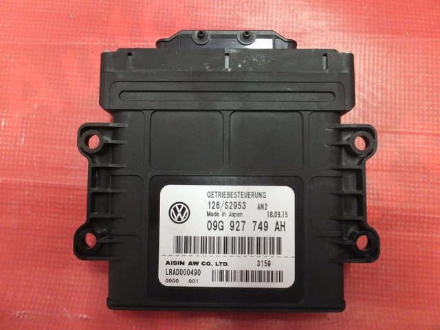 VW GOLF 7 VII 5G Audi A3 8V Control Unit Gearbox 09G 927 749 Ah ...