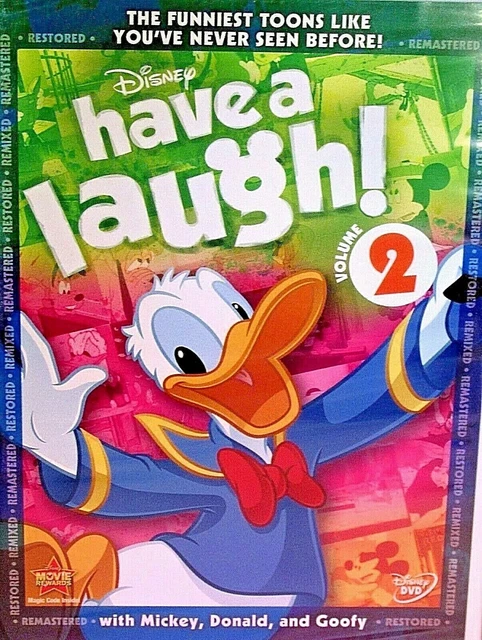 DISNEY HAVE A Laugh Vol 2 Humor Cartoon DVD Mickey Mouse Goofy Donald ...