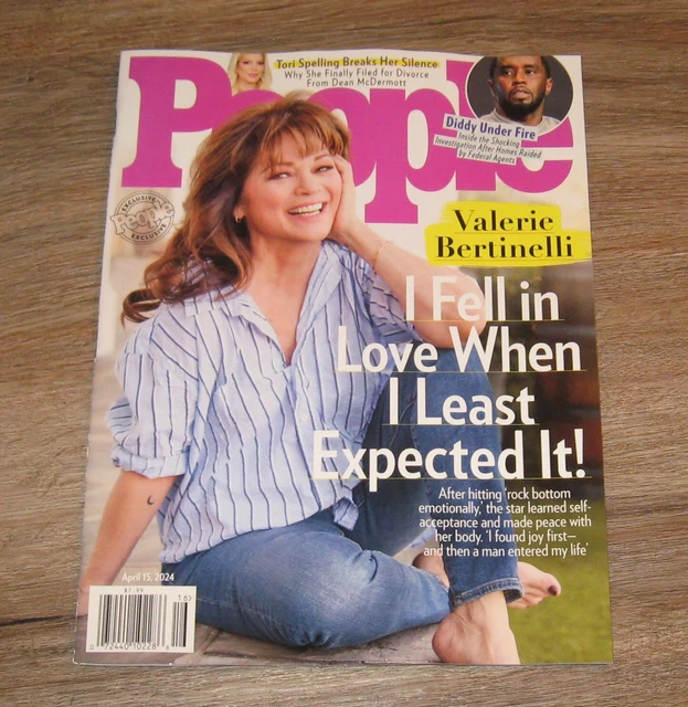 PEOPLE MAGAZINE VALERIE Bertinelli SARA EVANS Lisa Ann Walter AARON ...